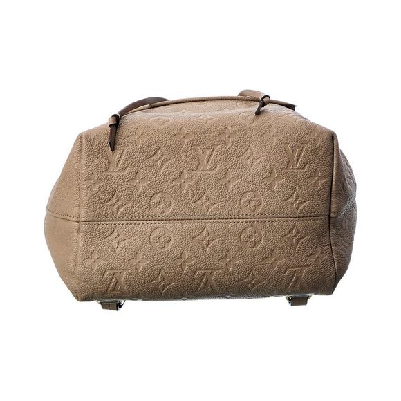 Louis Vuitton | Bags | Louis Vuitton Beige Monogram Empreinte Leather ...